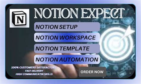 Build Custom Notion Template With Automation As Your Notion Expert By