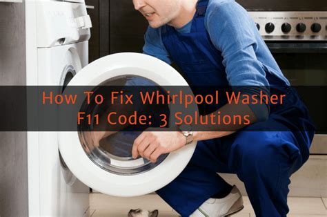 How To Fix Lid Lock Error F5 E2 Whirlpool Washer