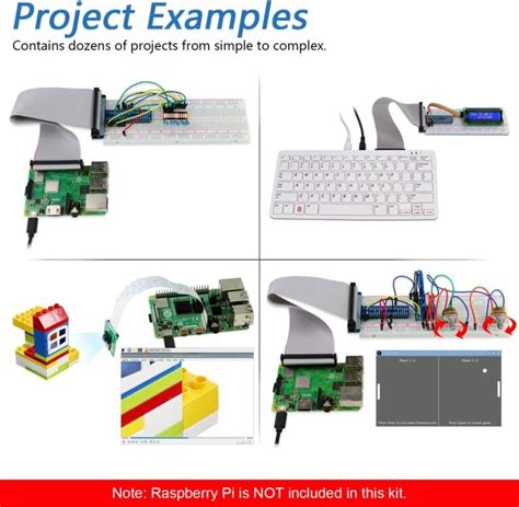 Raspberry Pi Expansion And Learning Kit Freenove Complete Starter Kit