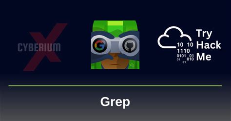 Tryhackme Grep Osint Writeup Cyberiumx