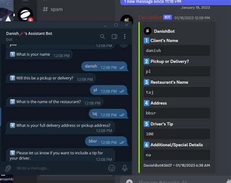 Create Discord Telegram Bot Or Script Or Web By Danishexe Fiverr