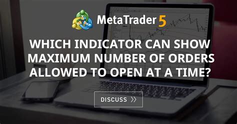 Which Indicator Can Show Maximum Number Of Orders Allowed To Open At A