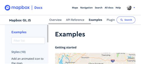 reorganizing the contents of topbarsticker · issue 260 · mapbox dr ui