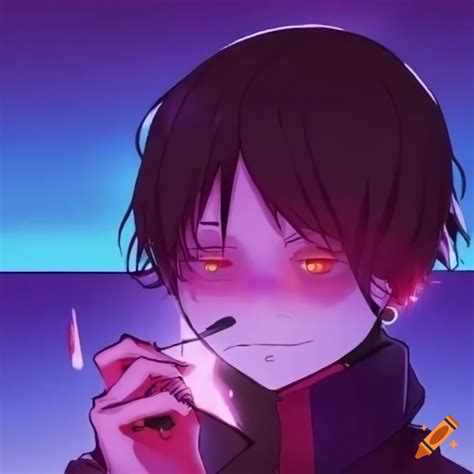 Listening To Music Aesthetic Anime Vibe On Craiyon