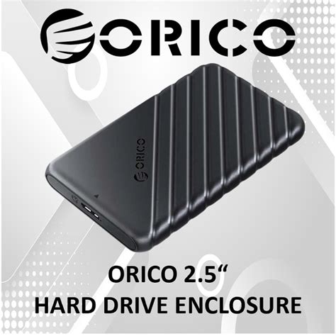 Jual Casing Hardisk External Orico 2 5 Hard Drive Enclosure Shopee Indonesia