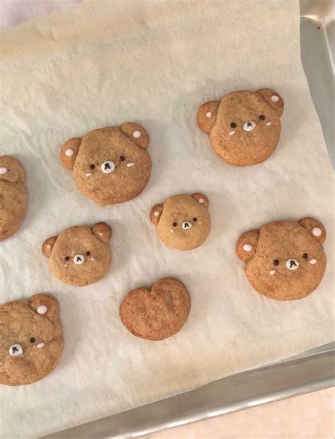 Adorable Teddy Bear Cookies