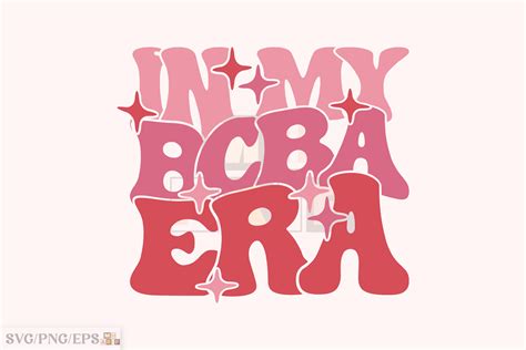 In My Bcba Era Svg Retro T Shirt Design Graphic By Mharif · Creative