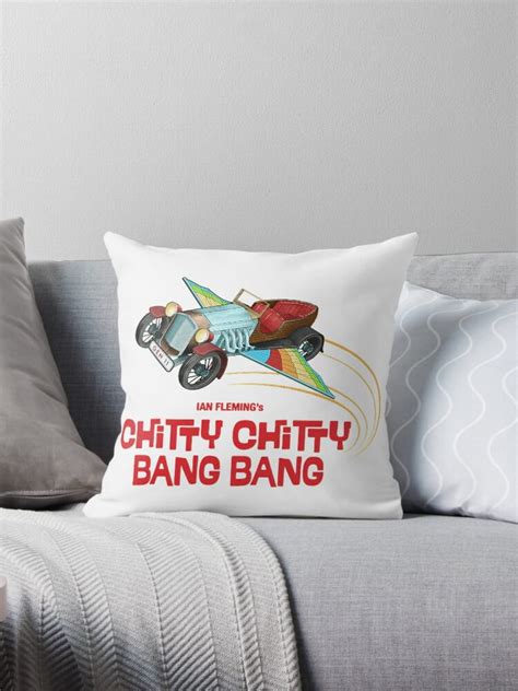 Hhh Chitty Chitty Bang Bang Throw Pillow Covers Cases Cushion Cover