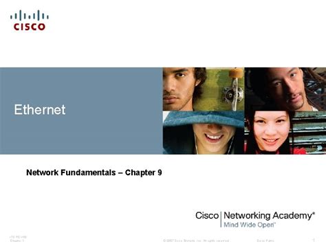 Ethernet Network Fundamentals Chapter 9 ITE PC V