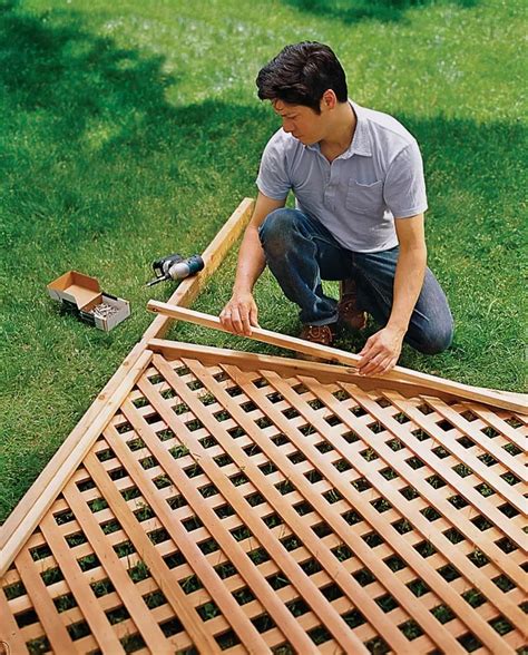 How To Build A Diy Trellis Artofit