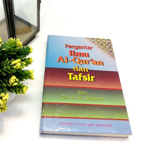 Jual Buku Islam Pengantar Ilmu Al Quran Dan Tafsir BISA COD Shopee Indonesia