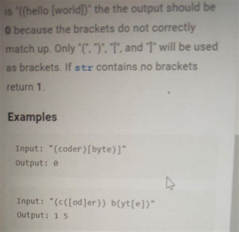 Solved Multiple Brackets Have The Function Multiplebrackets