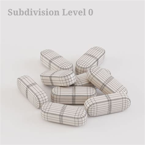 물집 알약 팩 3d 모델 14 Blend Fbx Dae Obj 3ds Free3d