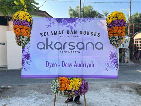 Karangan Bunga Titik Bunga Sedang Toko Bunga Pandaan