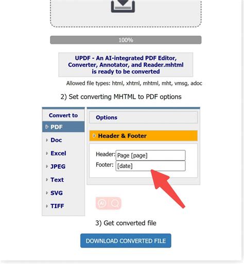 Transform Your Files Easy MHTML To PDF Guide UPDF