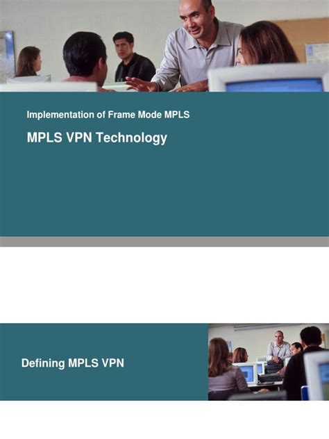 Mpls Vpn Technology Implementation Of Frame Mode Mpls Pdf Virtual