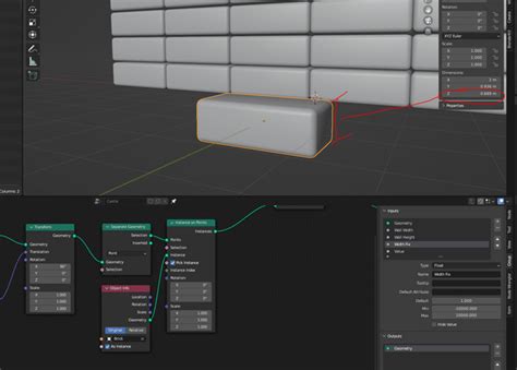 Geometry Nodes Procedural Wall Transformation Issue Sorry For The Terrible Writing R