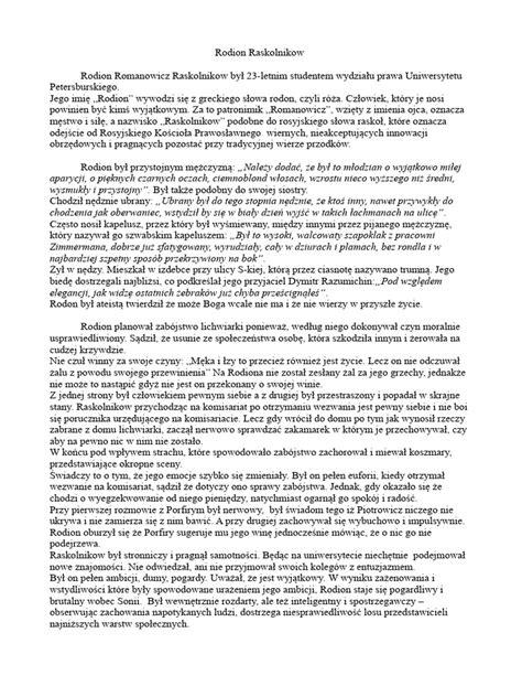 Rodion Raskolnikow Pdf