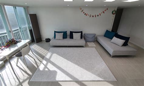 아기 있는 집 거실 인테리어에 도움 주는 안심매트 Lx Zin