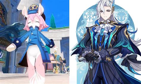 Neuvillette Must Be The Only Male Melusine Genshin Impact Drip Marketing Reveals More Lore