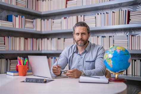 Elearning Remote Education Online With School Millenial Teacher By