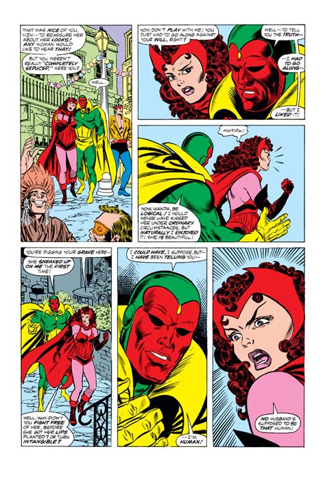 Read Online The Vision And The Scarlet Witch 1985 Comic Issue 9