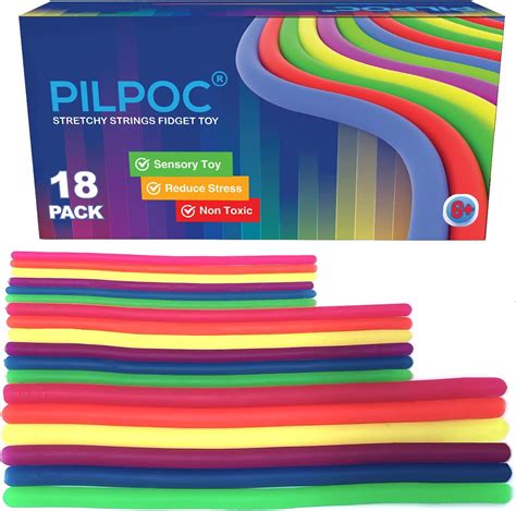 Pilpoc Unbreakable Monkey Noodles Stretchy String Sensory Fidget Toy Pilpoc Unbreakable Monkey Noodles Stretchy String Sensory Fidget Toy