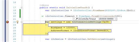 I2C Timeout TinyCLR OS GHI Electronics Forums