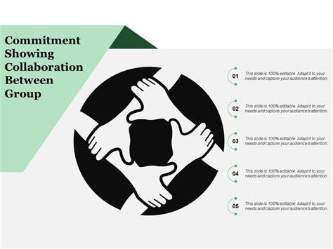 commitment showing collaboration between group powerpoint