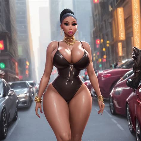 Ai Gallery 1 00064 636186863 Nicki Minaj Blend Cleavage Sexy
