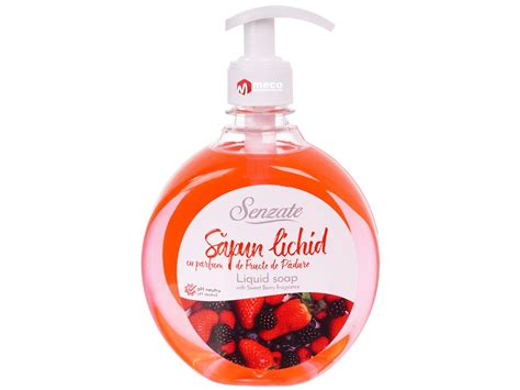 Sapun Lichid Senzate 500ml Fructe De Padure Mertecom Ro