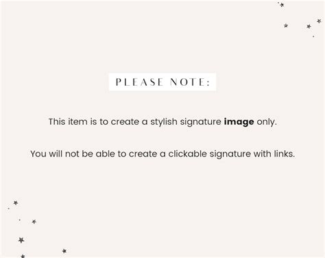 Virtual Assistant Email Signature Template Canva Business Etsy