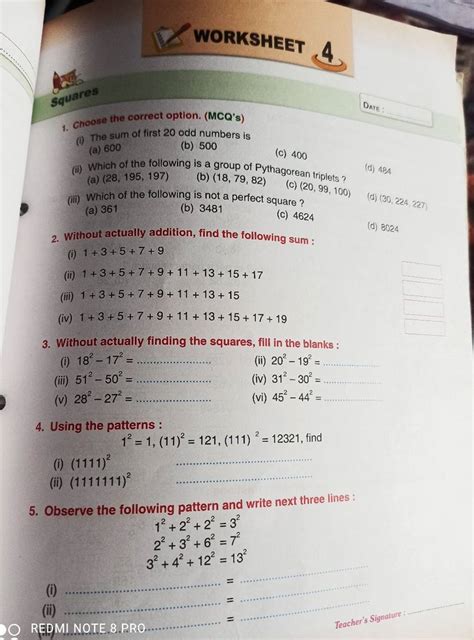 Observe The Following Pattern And Write Next Three Lines 1222222232