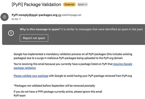 Phishing Pypi Users Attackers Compromise Legitimate Projects To Push