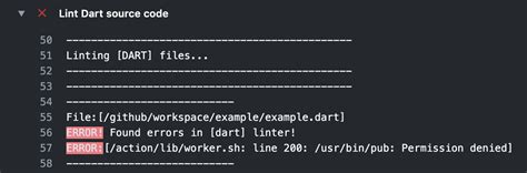 Dart Support · Issue 120 · Super Lintersuper Linter · Github