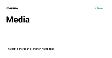 Media Marimo