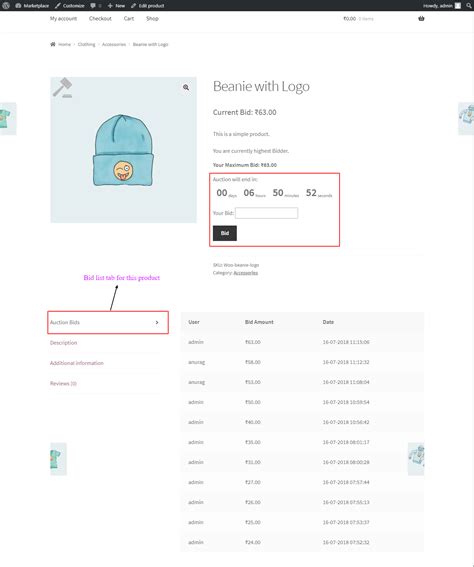 Woocommerce Products Auction Best Simple Auction For Ecommerce Store