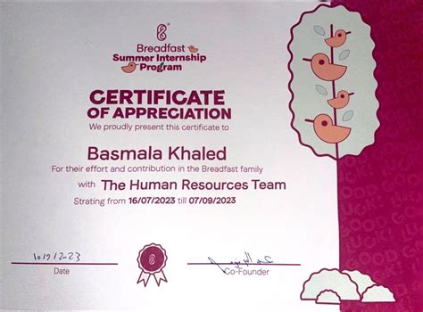 Basmala Khaled On Linkedin I Am Thrilled To Announce That I Have Recently Achieved A New