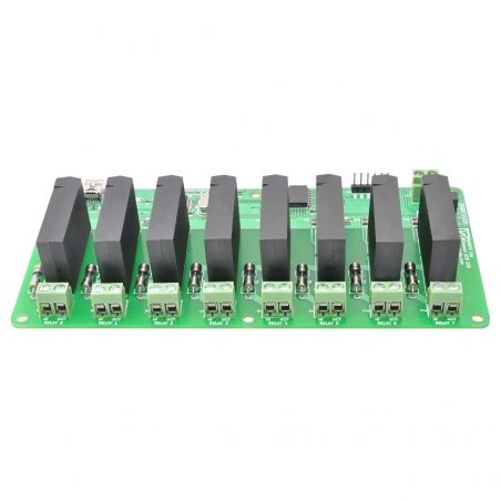 8 Channel USB AC Solid State Relay Module