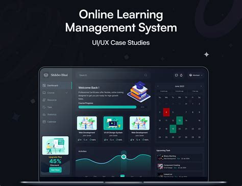 Online Learning Management System Behance