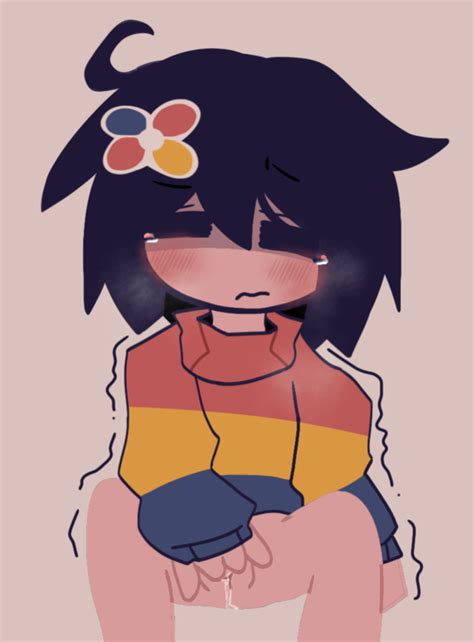 Rule 34 Agetha Kaaatie Black Hair Blank Background Bottomless