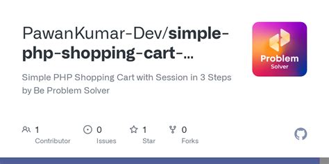 GitHub PawanKumar Dev Simple Php Shopping Cart Session Simple PHP Shopping Cart With Session