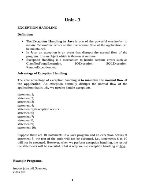 Java Unit 3 Pdf Process Computing Thread Computing