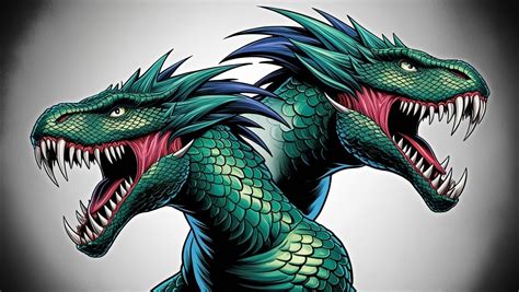 Artstation Two Headed Dragon