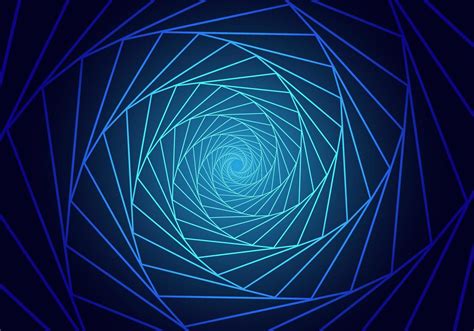 Background Geometric Spiral Is A Modern Shape That Is Commonly Used To