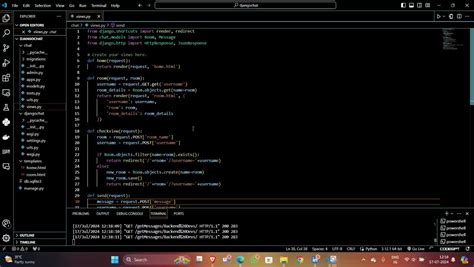 Launching Django Group Chat Web Application Navaneetha Krishnaa