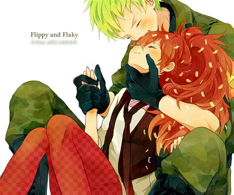Flippy And Flaky Anime Happy Tree Friends Photo 37208092 Fanpop