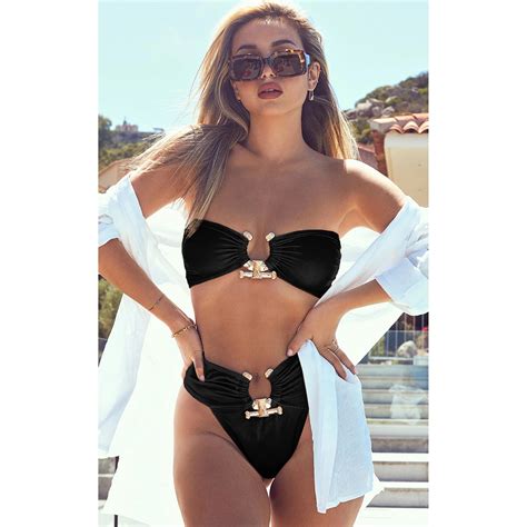 Sexy Brazilian Bikinis Set Hammered Trim Swimwear Women Swimsuit Y2k