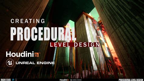 Houdini Tutorial Procedural Level Design In Unreal Engine 4 On Tumblr