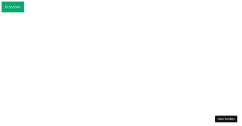 Dropdown Hover Codesandbox